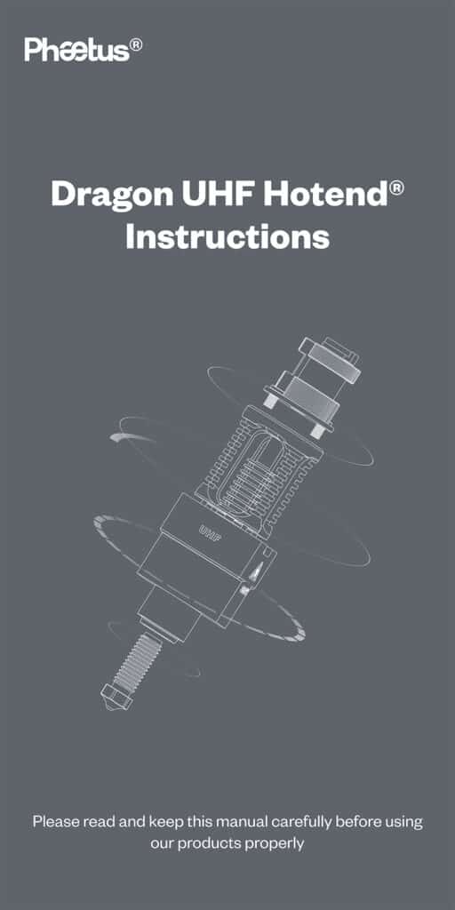 Phaetus Dragon UHF - Blue - Unique Prints